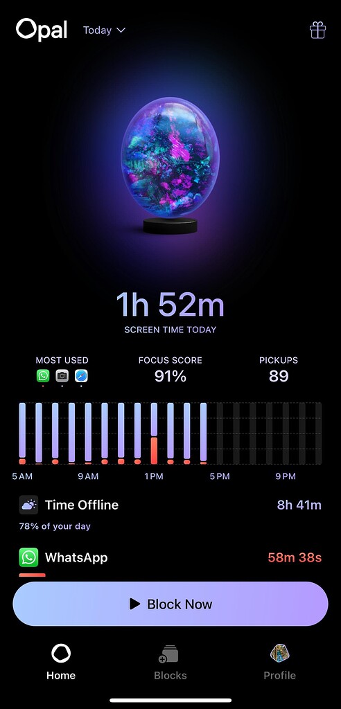 Opal's screen time is DIFFERENT than iOS screen time :( - Feedback 💡 ...